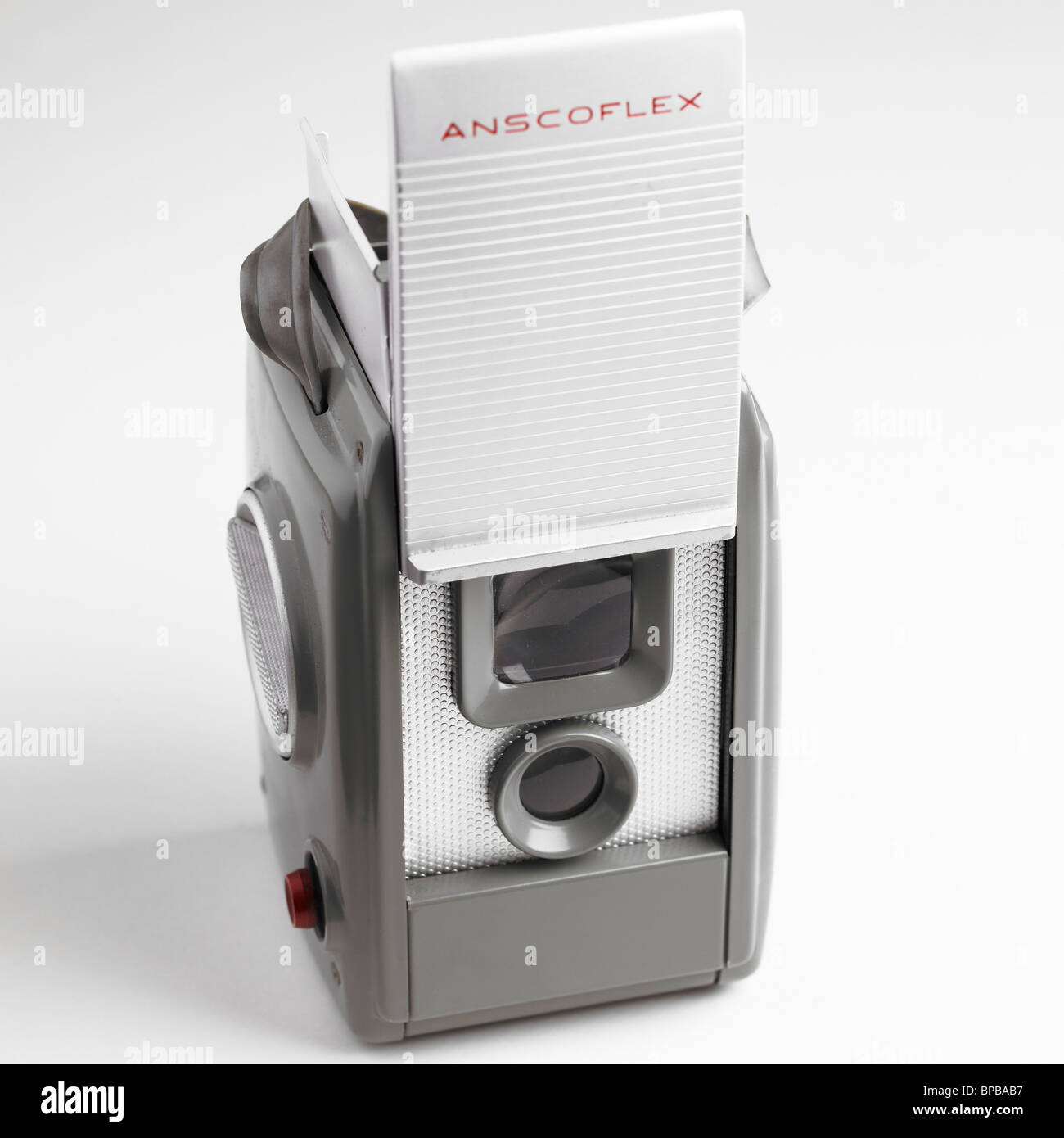 Anscoflex Camera On White Background, Viewfinder Open Stock Photo - Alamy