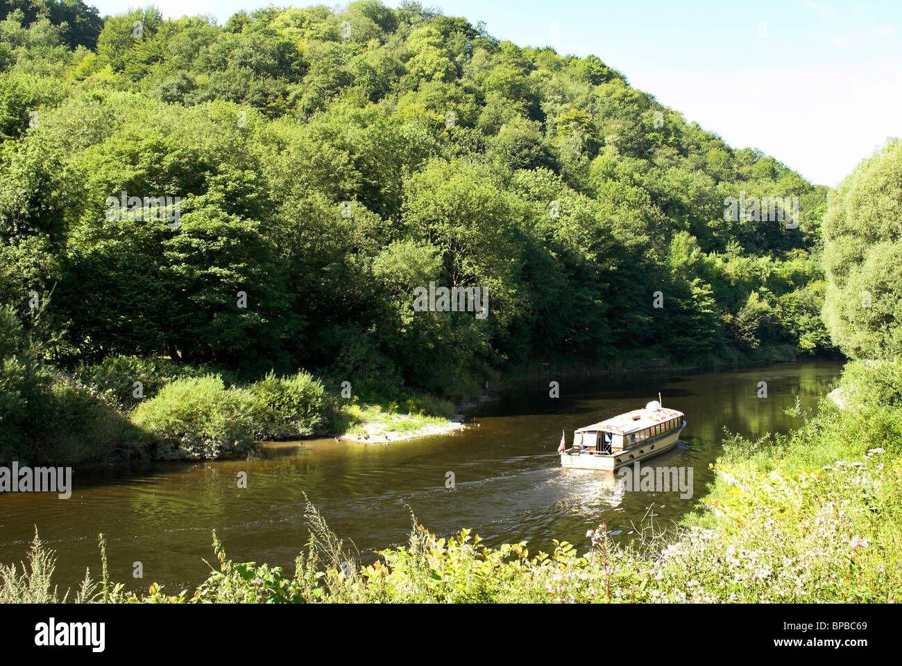 The River Severn at Ironbridge, Shropshire, England Stock Photo - Alamy