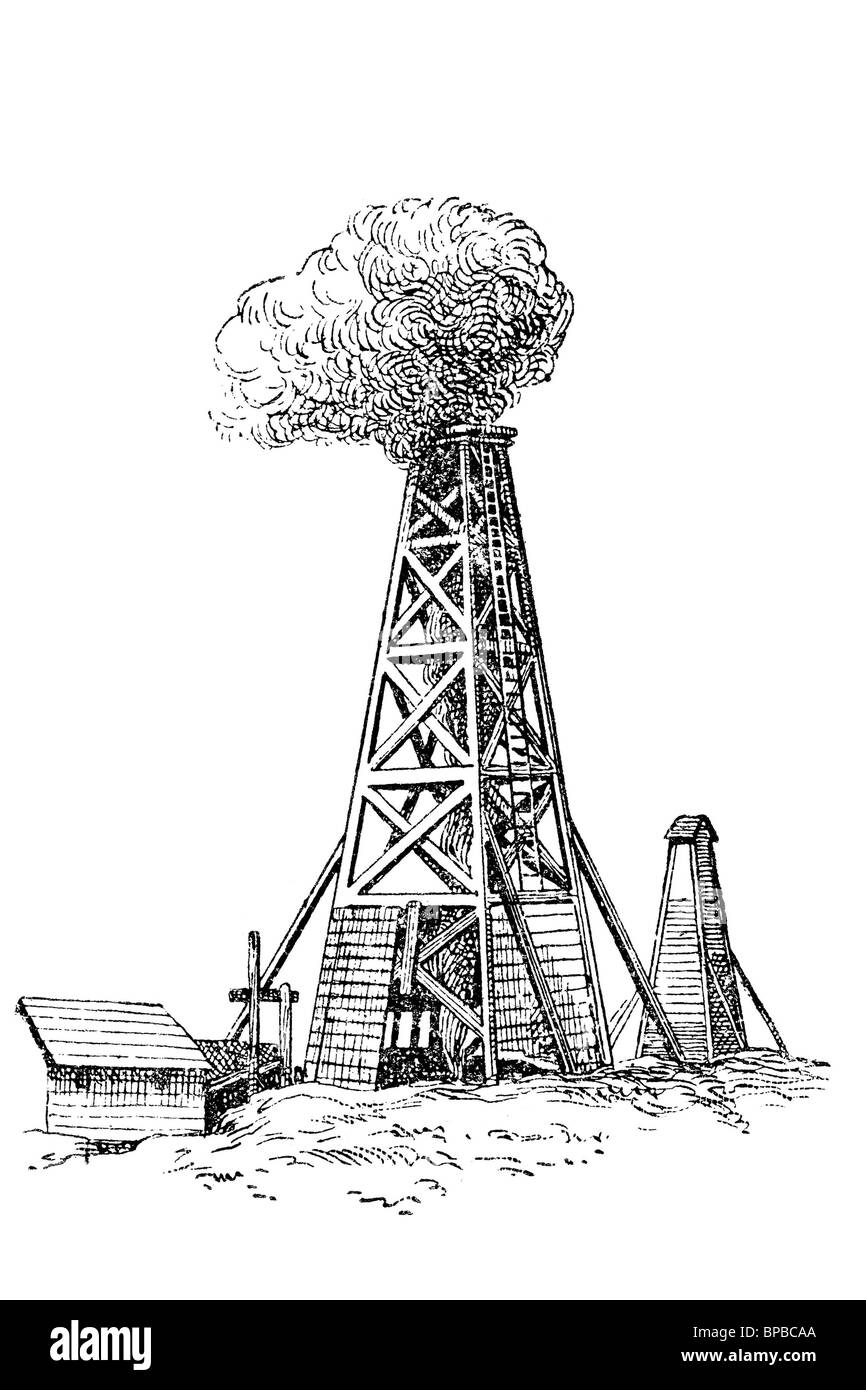 Oil Well Drawing