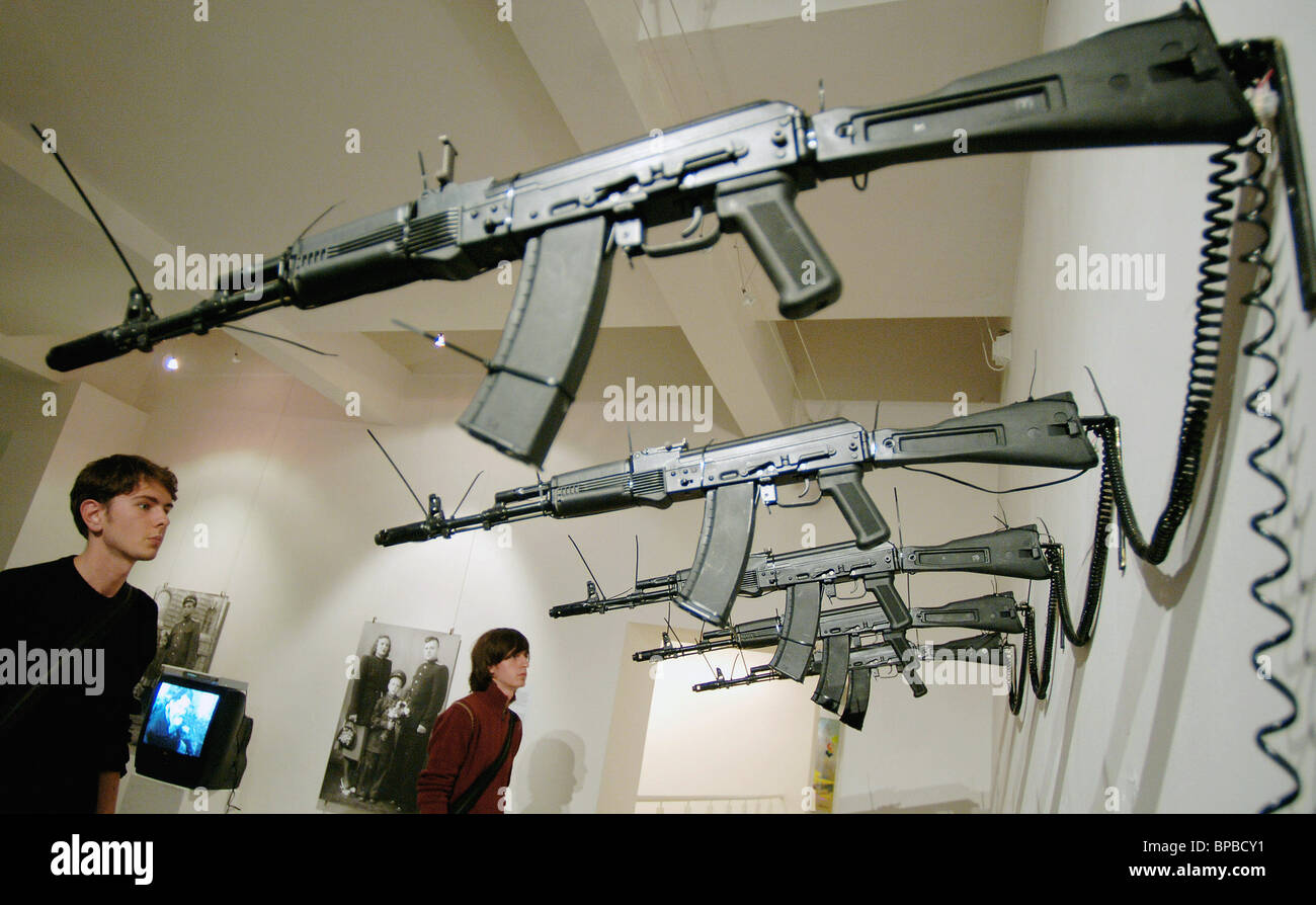 Weapons Exhibition High Resolution Stock Photography and Images - Alamy