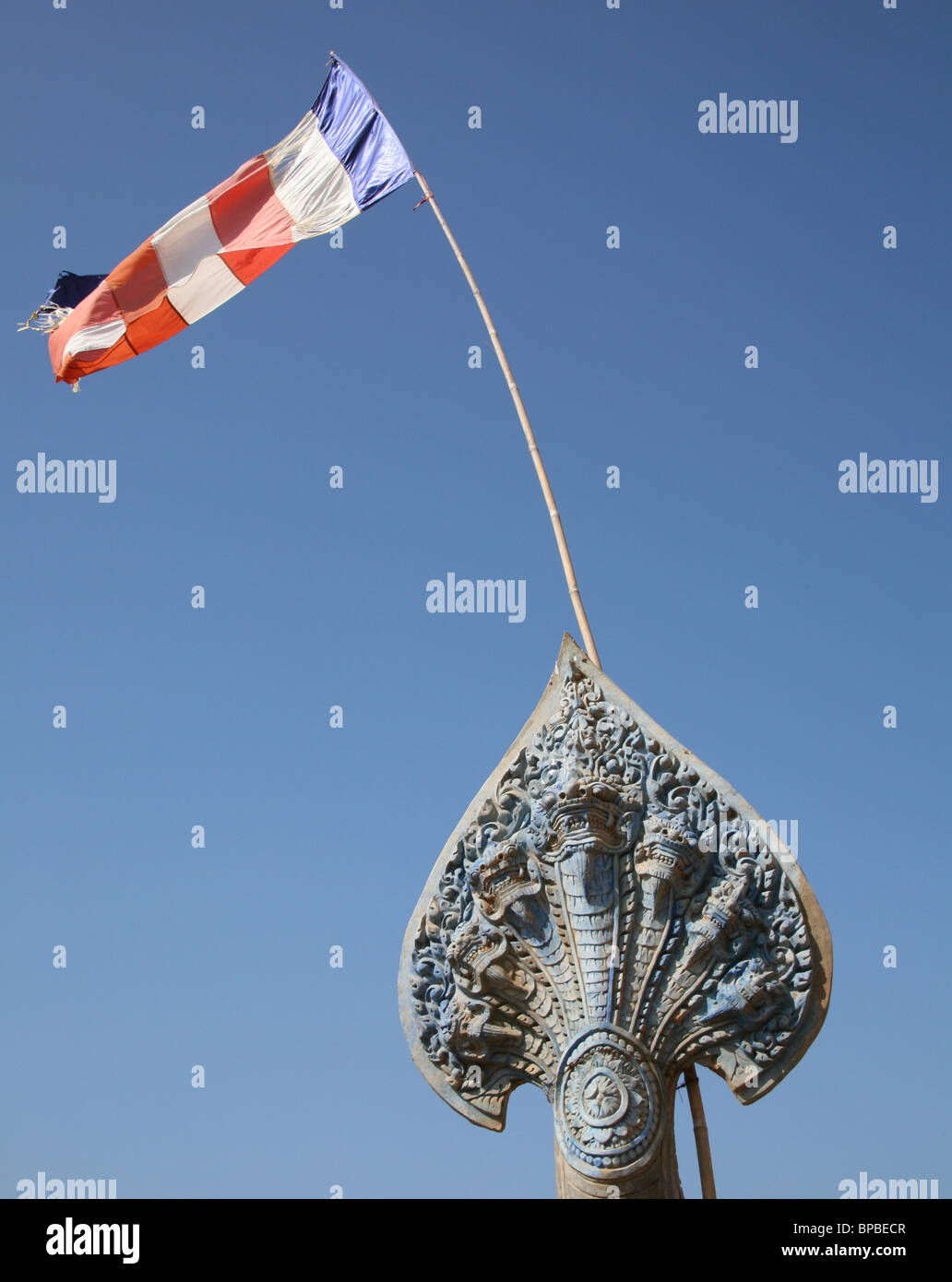 Wat Hanchey at Kampong Cham, Cambodia Stock Photo - Alamy