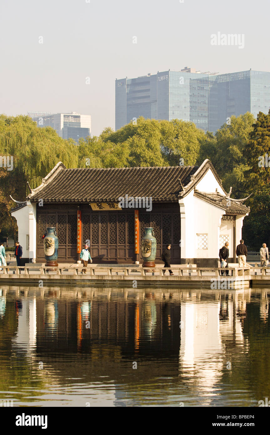 Red Plum Park Hongmei Park, Changzhou, china Stock Photo - Alamy