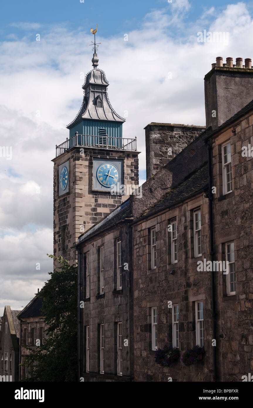 Tolbooth clock tower hi-res stock photography and images - Alamy