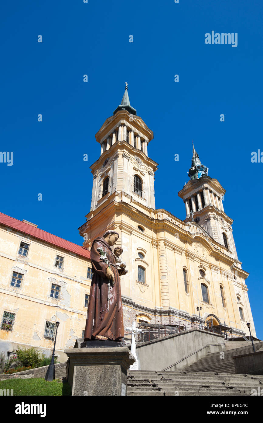 Maria Radna Franciscan Monastery in Lipova, Romania Stock Photo - Alamy