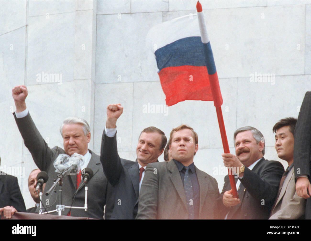 Boris Yeltsin Moscow 1991 High Resolution Stock Photography and Images ...