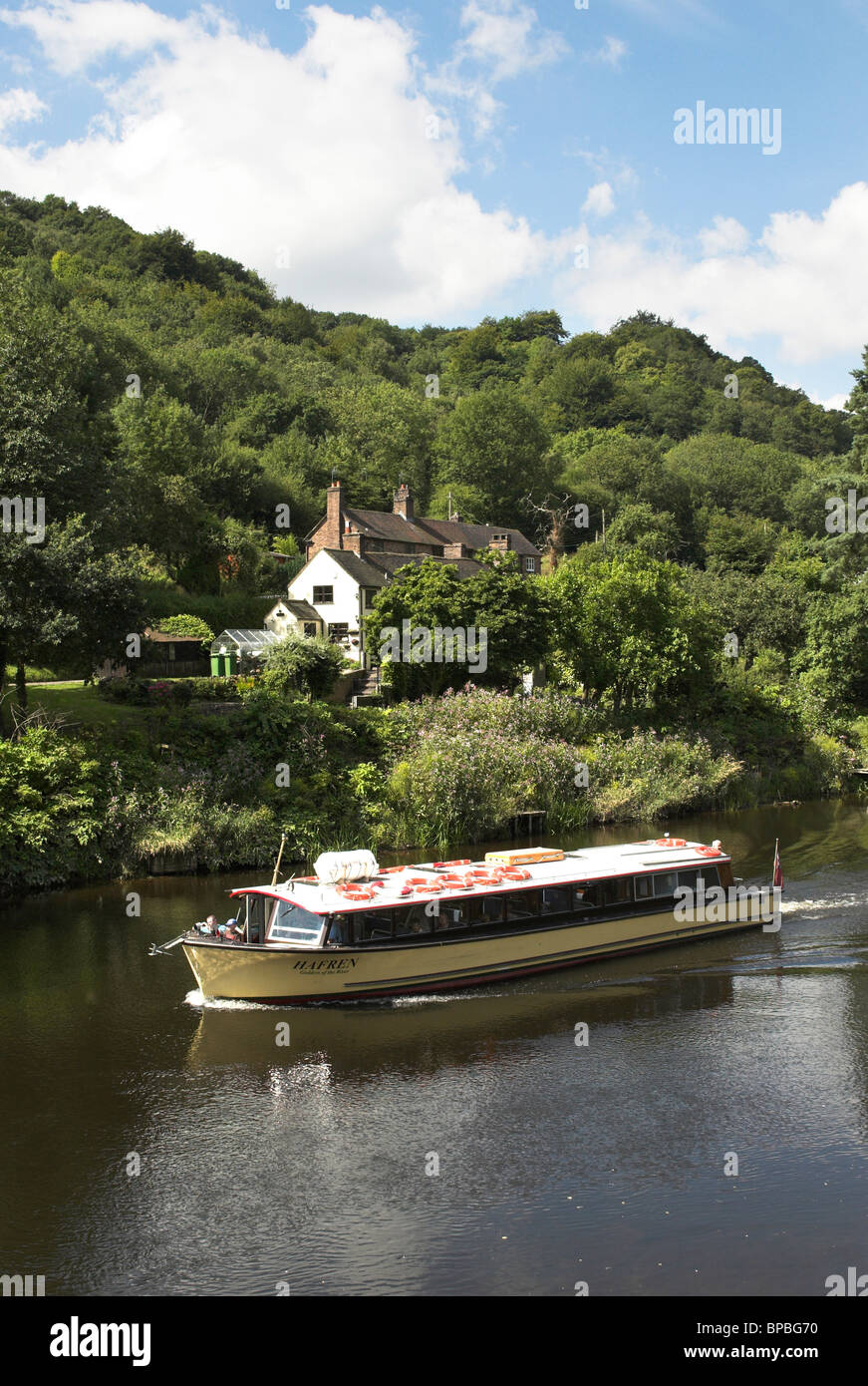 The River Severn at Ironbridge, Shropshire, England Stock Photo - Alamy