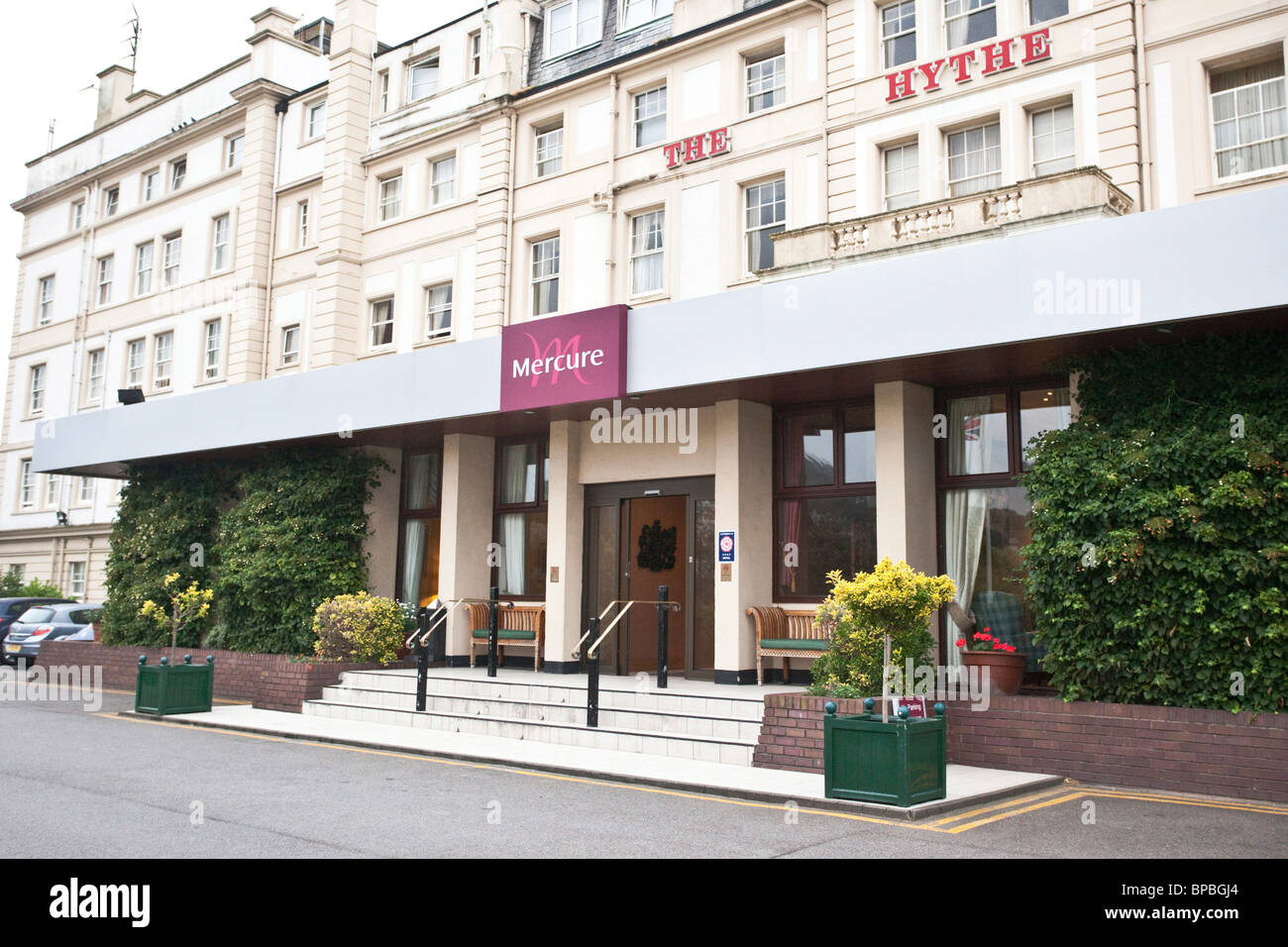 Mercure Imperial Hotel Hythe Stock Photo - Alamy