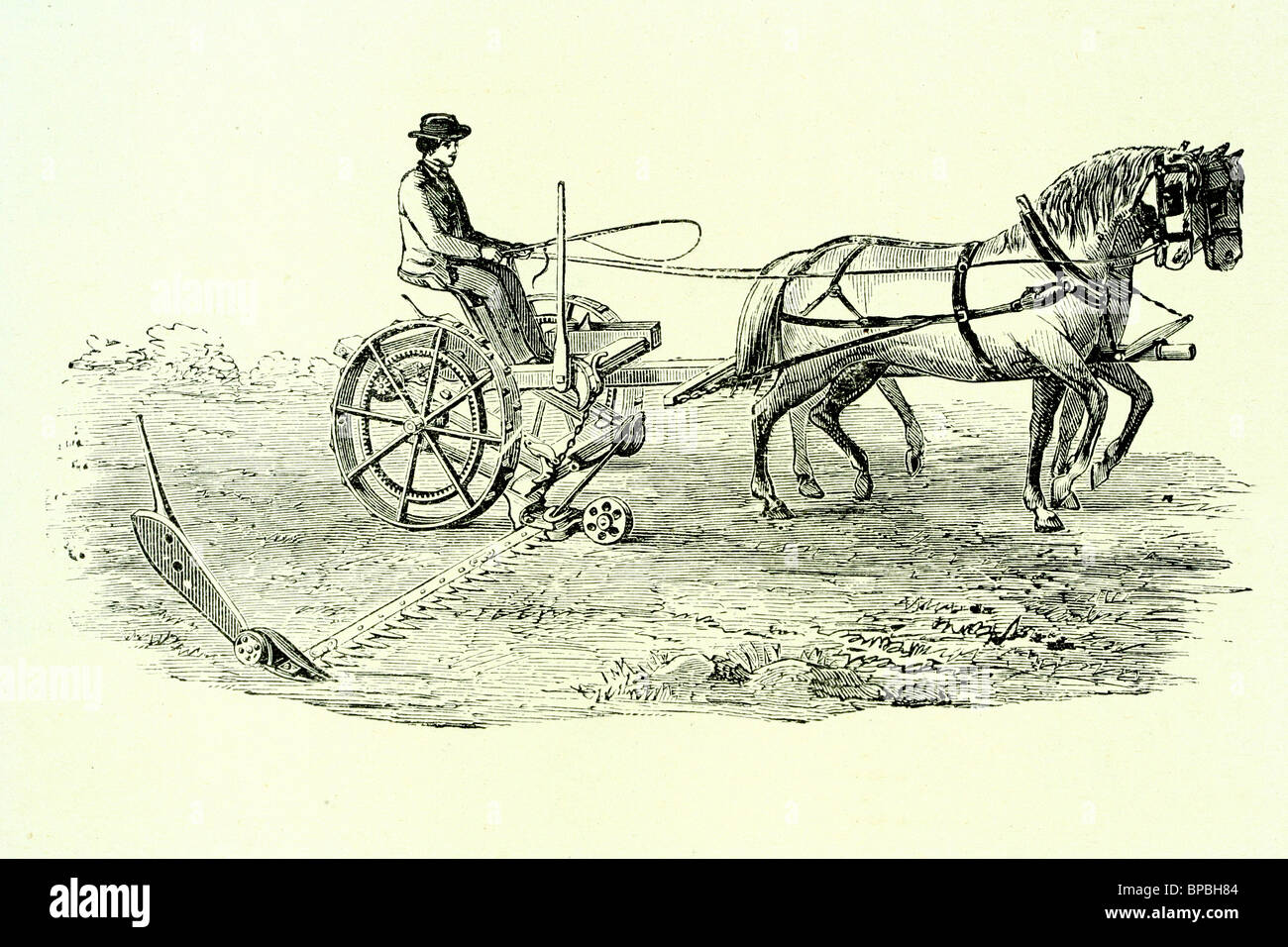 Historical harvesting with scythe hi-res stock photography and images ...