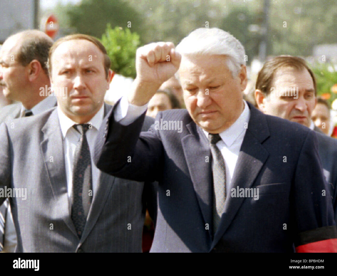 Boris Yeltsin Moscow 1991 High Resolution Stock Photography and Images ...