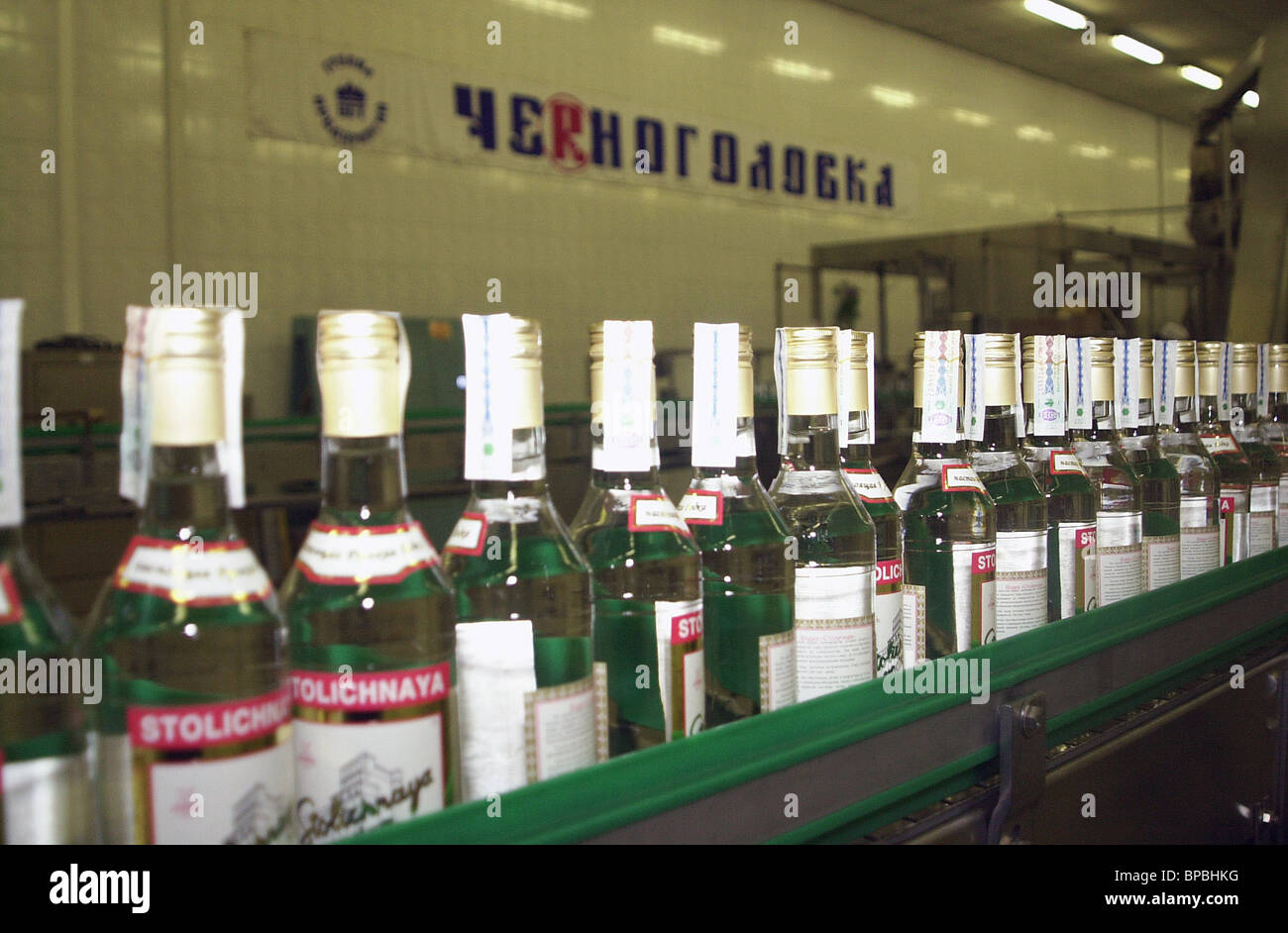 Production Of The Liquor High Resolution Stock Photography and Images ...