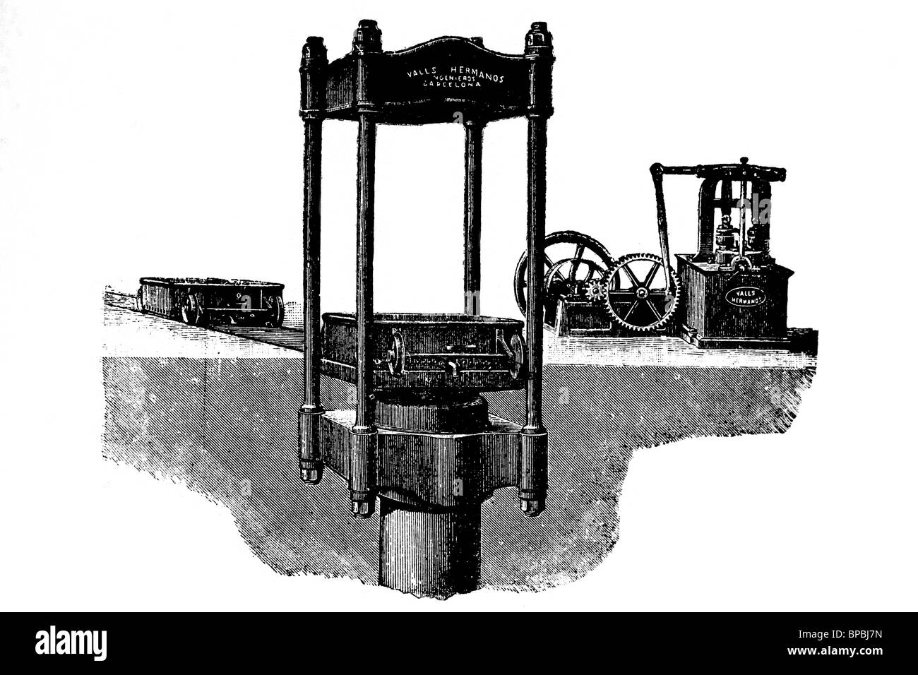 Hydraulic press hi-res stock photography and images - Alamy