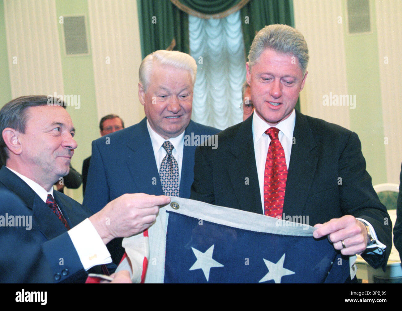 Bill Clinton Flag High Resolution Stock Photography and Images - Alamy