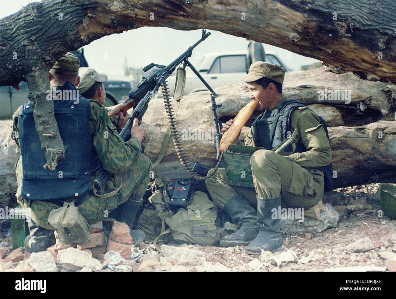 Russian Soldiers In Chechnya Stock Photos & Russian Soldiers In ...