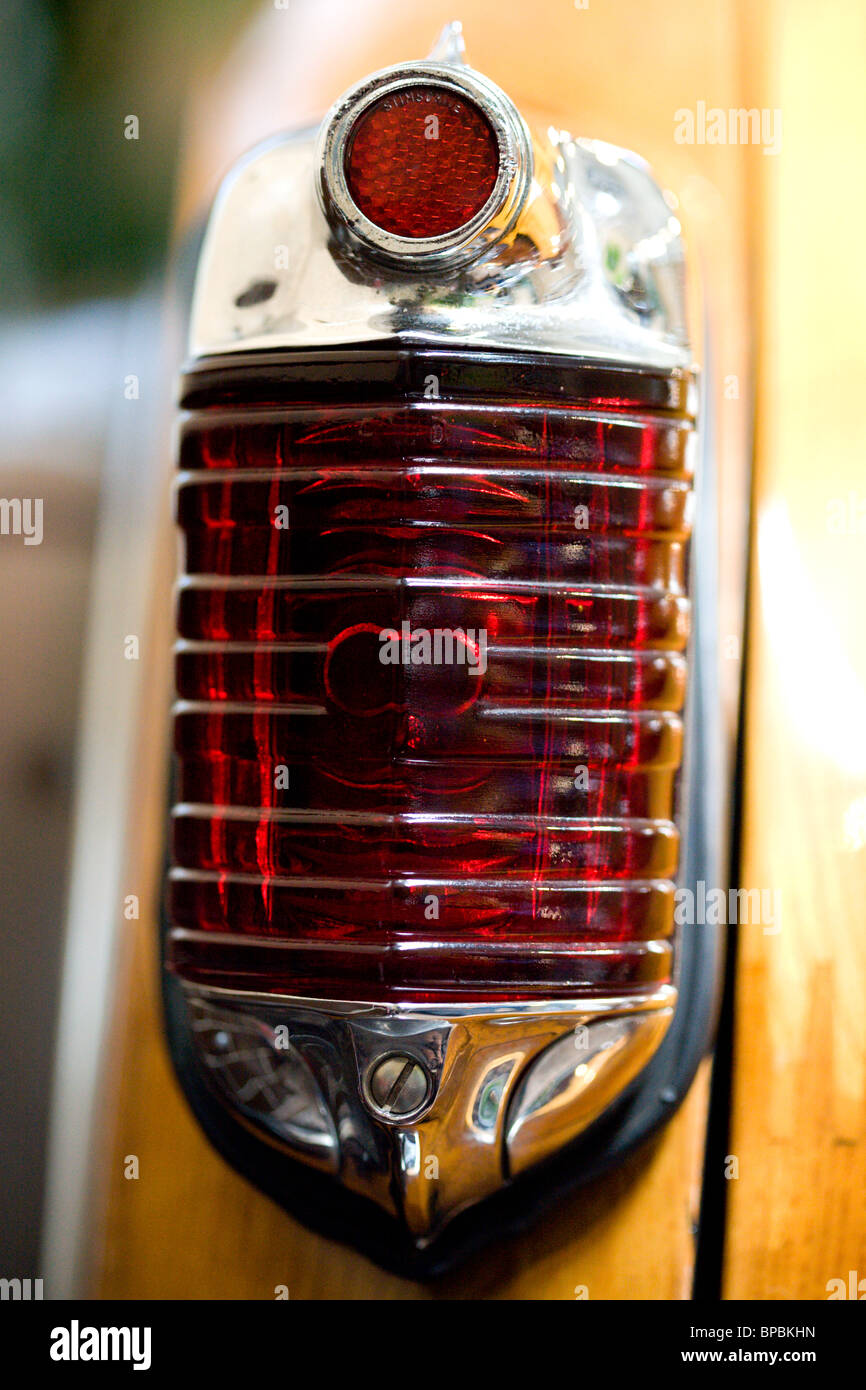 Detail of a brake light Stock Photo - Alamy