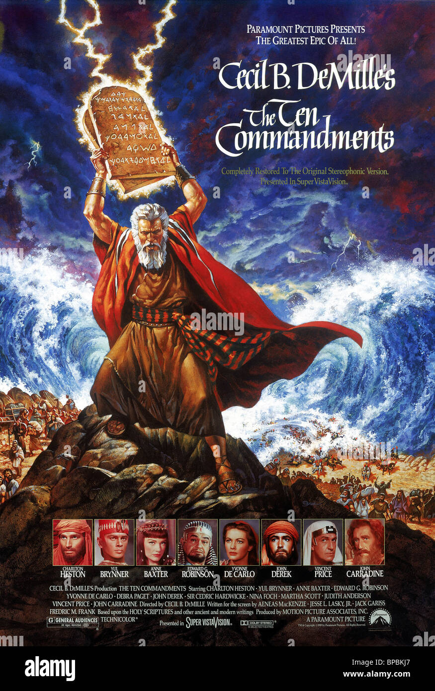 The Ten Commandments Art High Resolution Stock Photography and Images ...