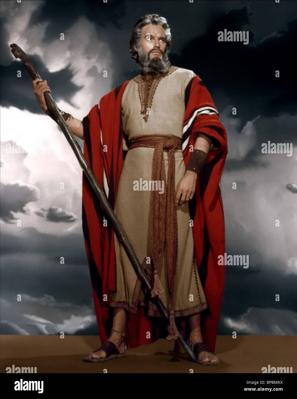 Charlton Heston As Moses High Resolution Stock Photography and Images ...