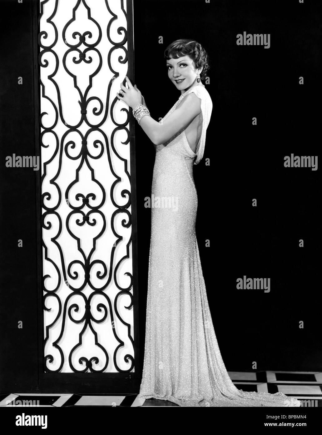 CLAUDETTE COLBERT TONIGHT IS OURS (1933 Stock Photo - Alamy