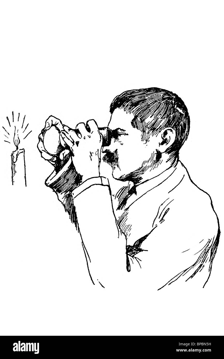 People observation Black and White Stock Photos & Images - Alamy