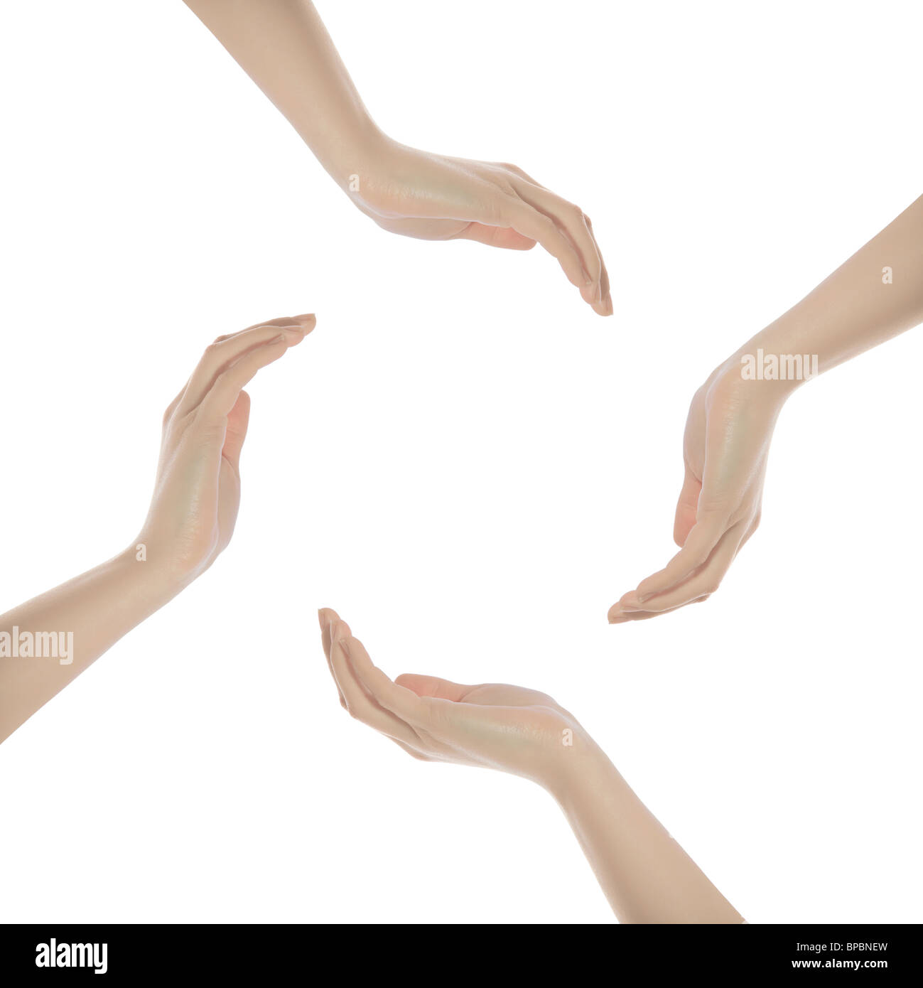 Circle gesture hi-res stock photography and images - Alamy