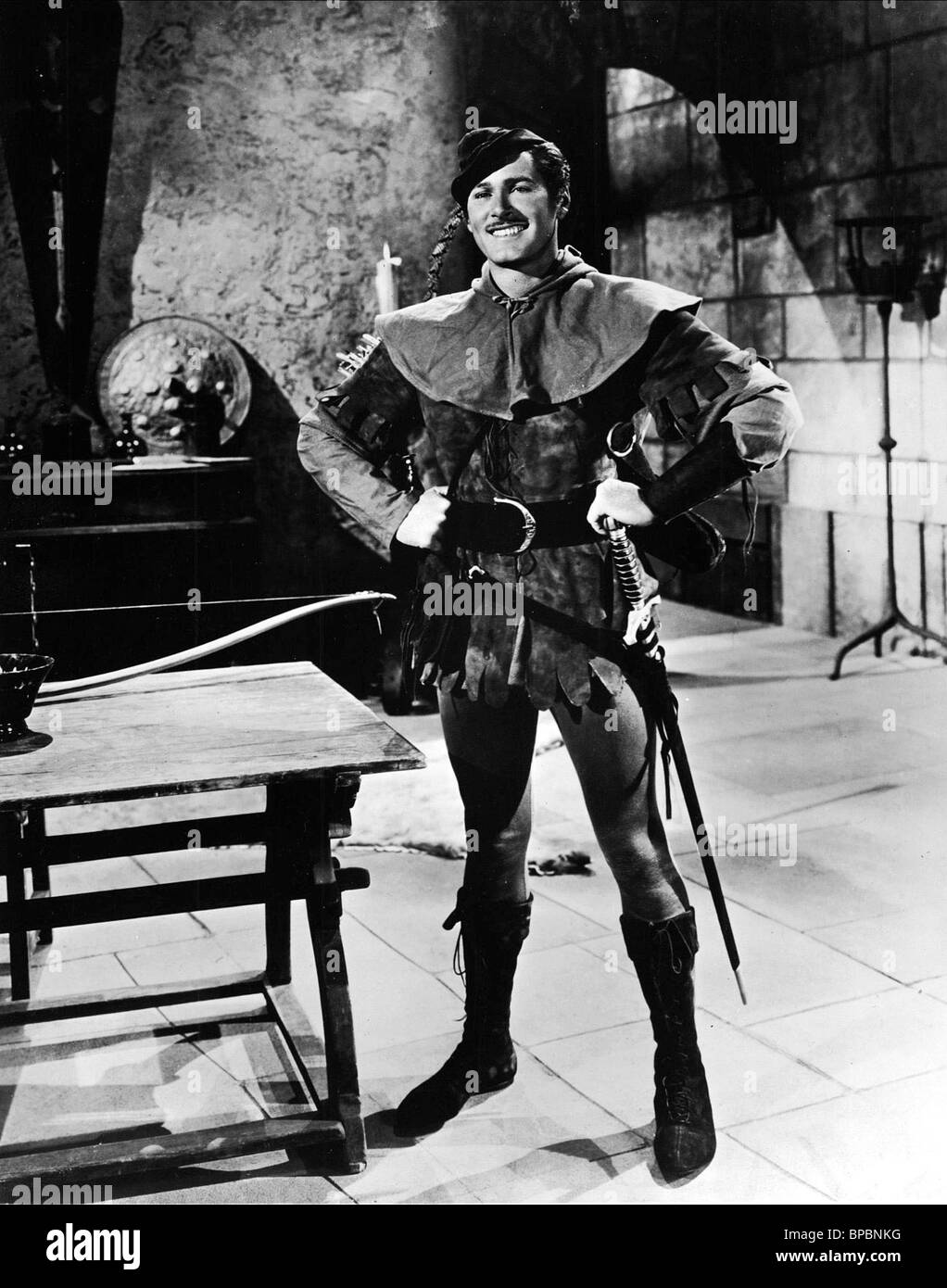 ERROL FLYNN THE ADVENTURES OF ROBIN HOOD (1938 Stock Photo - Alamy