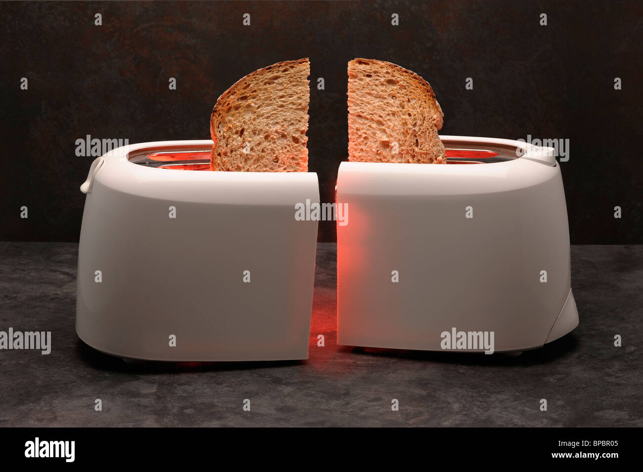 Cut in half hi-res stock photography and images - Alamy