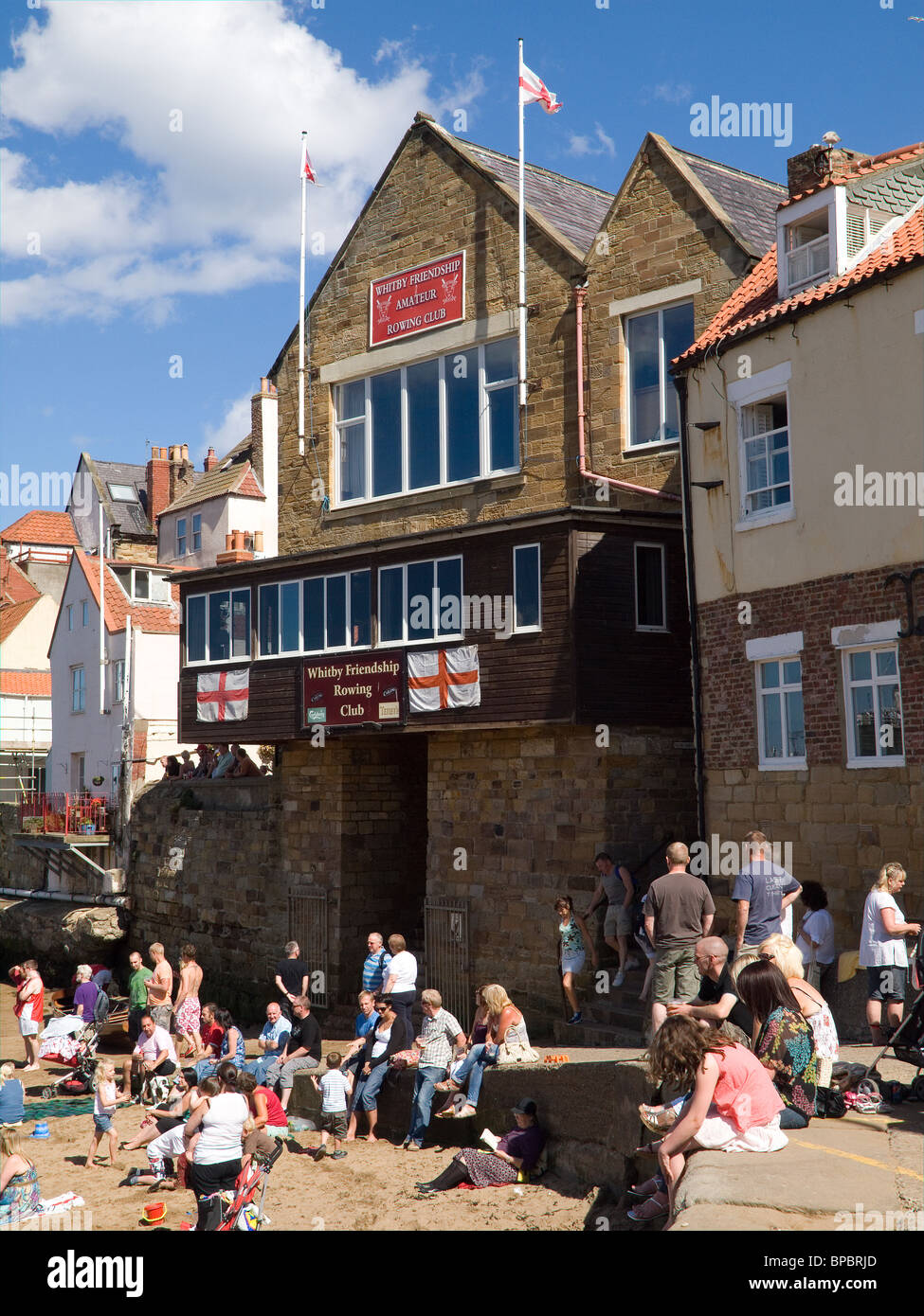 Whitby Friendship Rowing Club house busy during the annual regatta 2010 ...