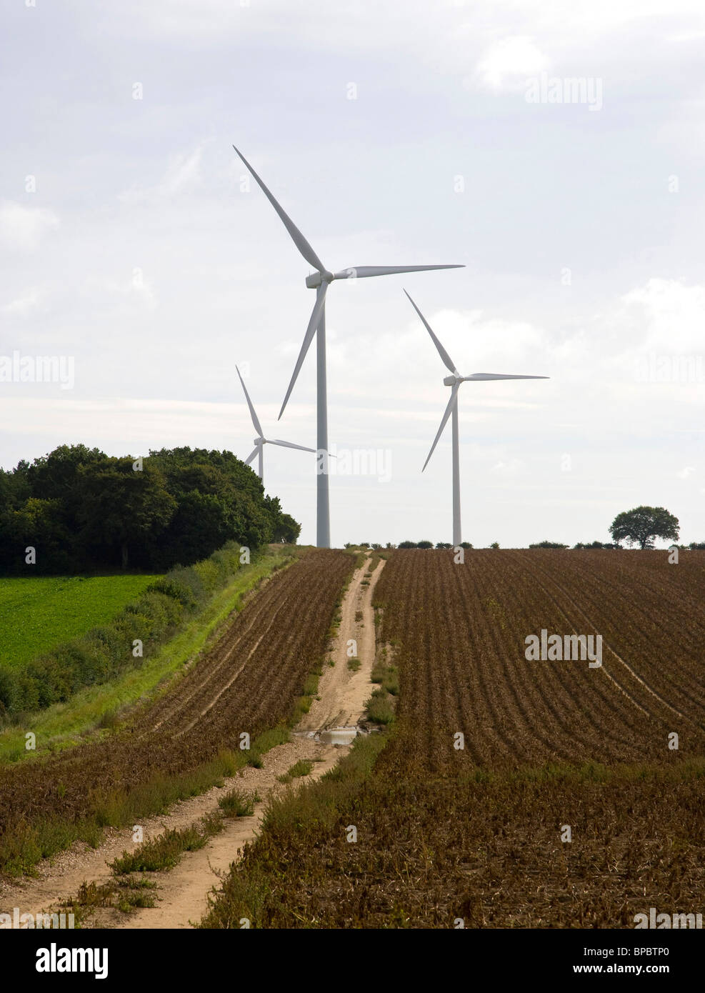 Wind Turbines in Norfolk Stock Photo - Alamy