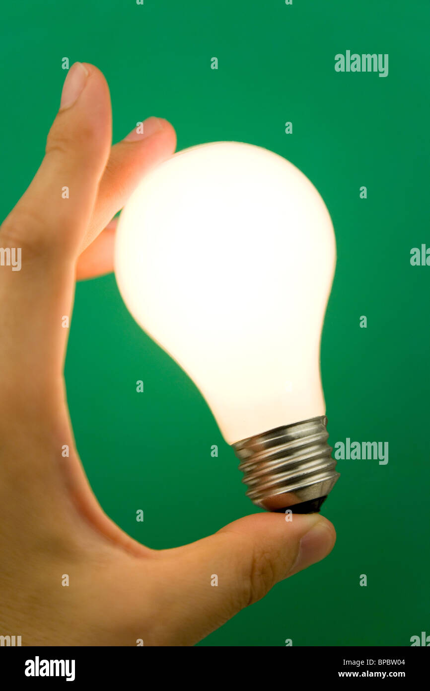 Bright green glowing hi-res stock photography and images - Alamy