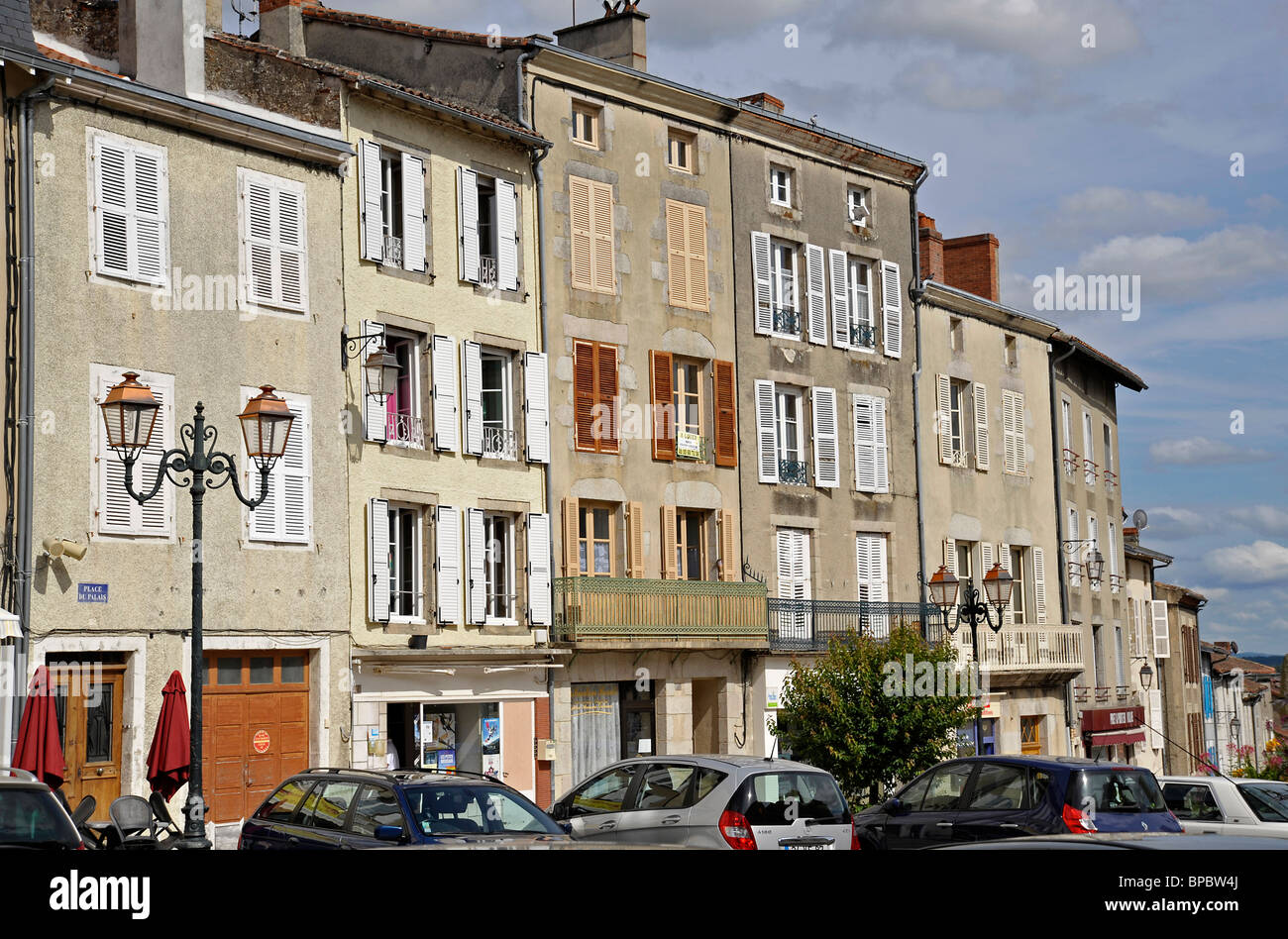 Historic town of Bellac Haute-Vienne Limousin France Stock Photo - Alamy
