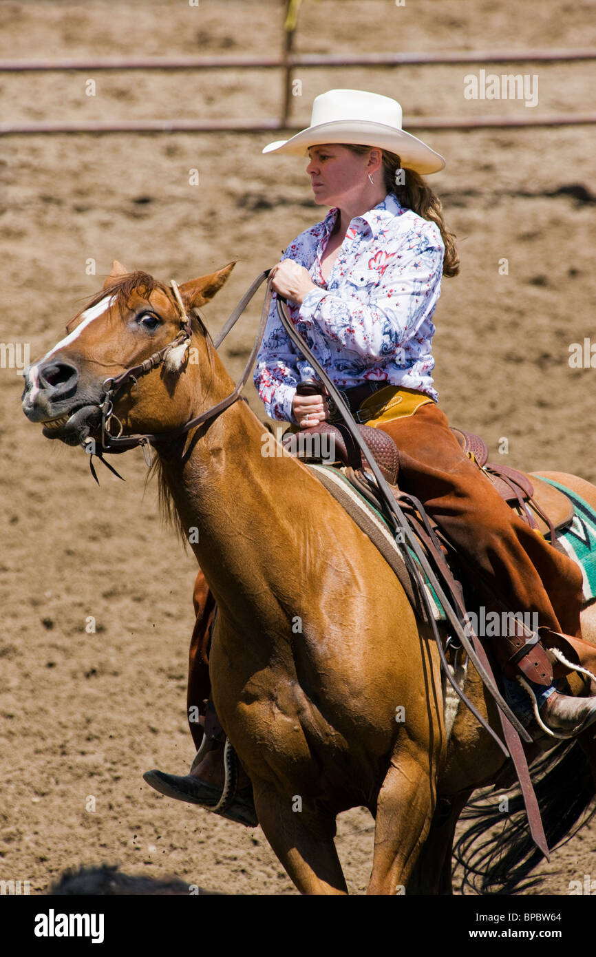 Cowgirl High Resolution Stock Photography and Images - Alamy