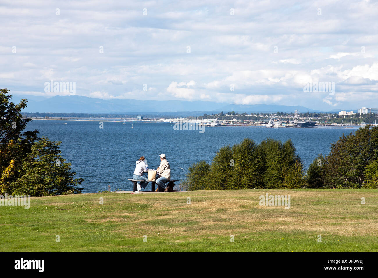 Harborview park everett washington hi-res stock photography and images ...
