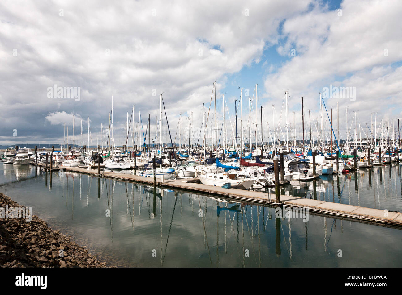 Everett marina washington state hi-res stock photography and images - Alamy