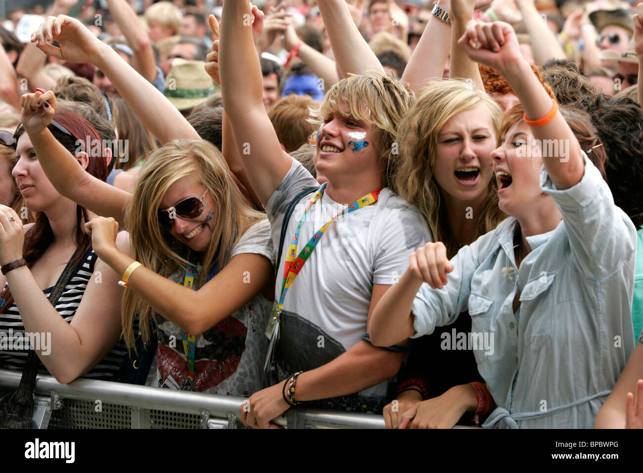 VIRGIN V FESTIVAL AT HYLANDS PARK CHELMSFORD Stock Photo - Alamy