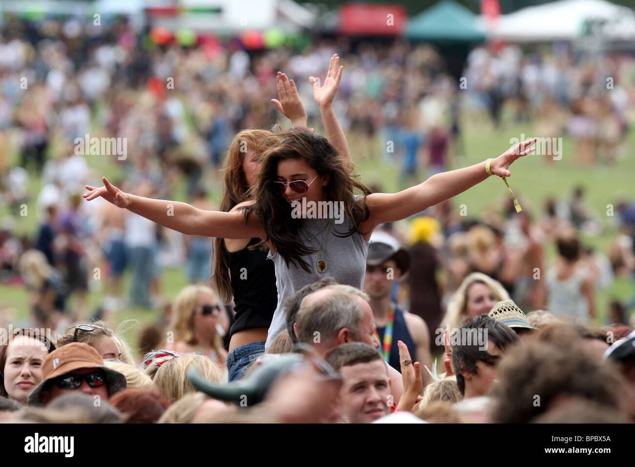 VIRGIN V FESTIVAL AT HYLANDS PARK CHELMSFORD Stock Photo - Alamy