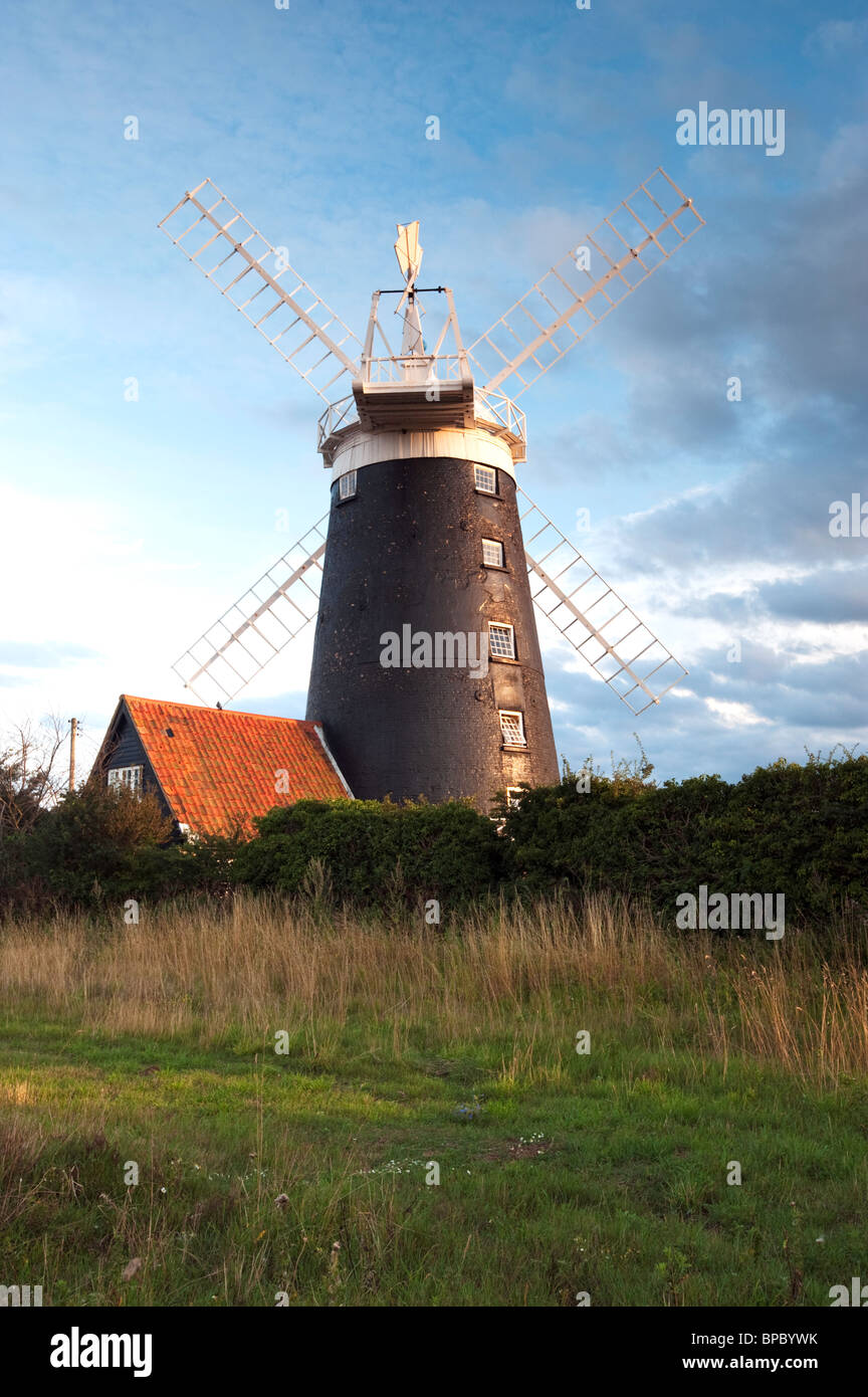 Burnham Overy Tower Windmill High Resolution Stock Photography and ...