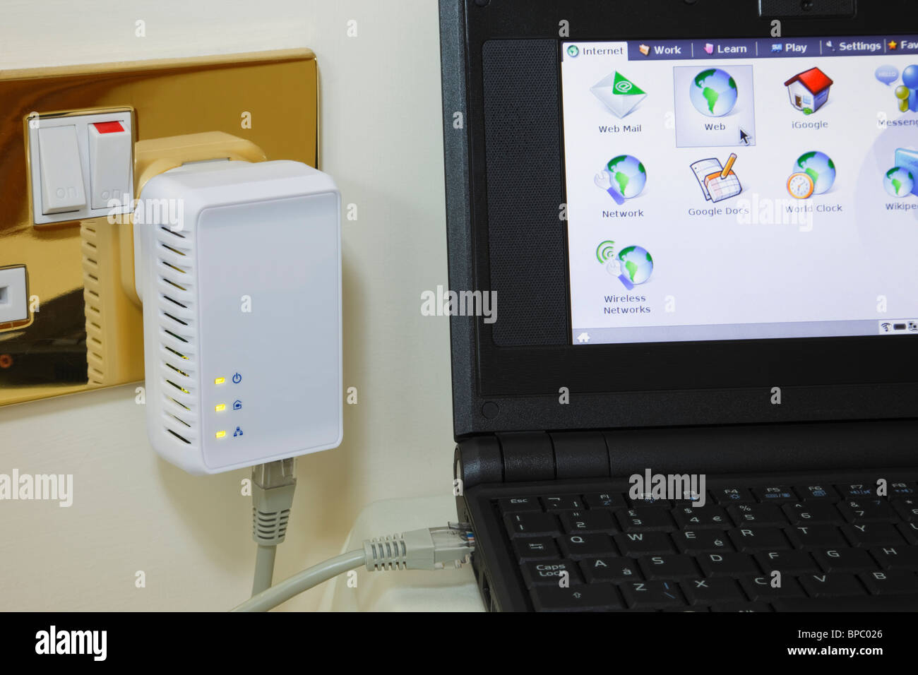 Homeplug hi-res stock photography and images - Alamy