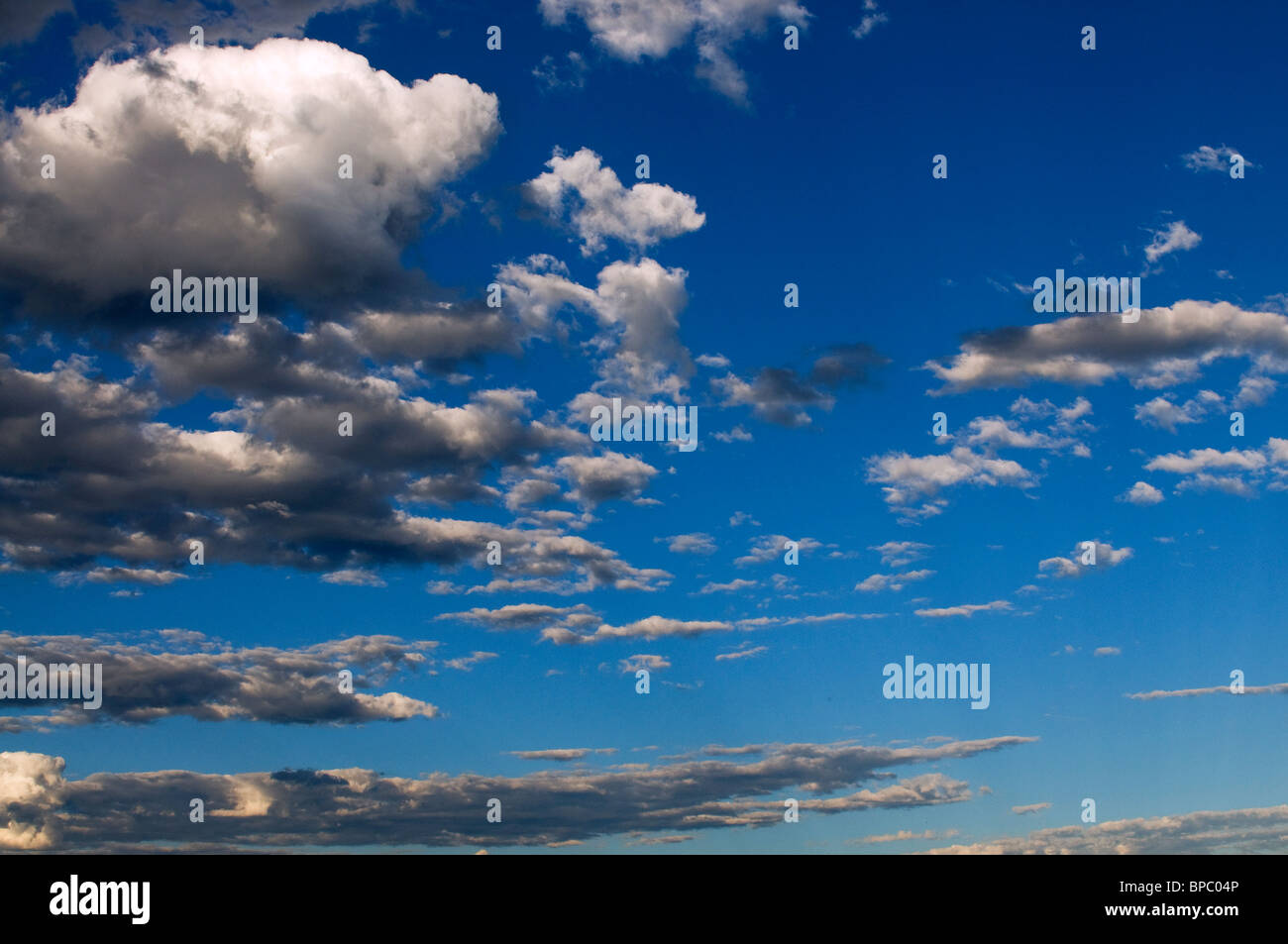 Sky different types clouds horizontal hi-res stock photography and ...