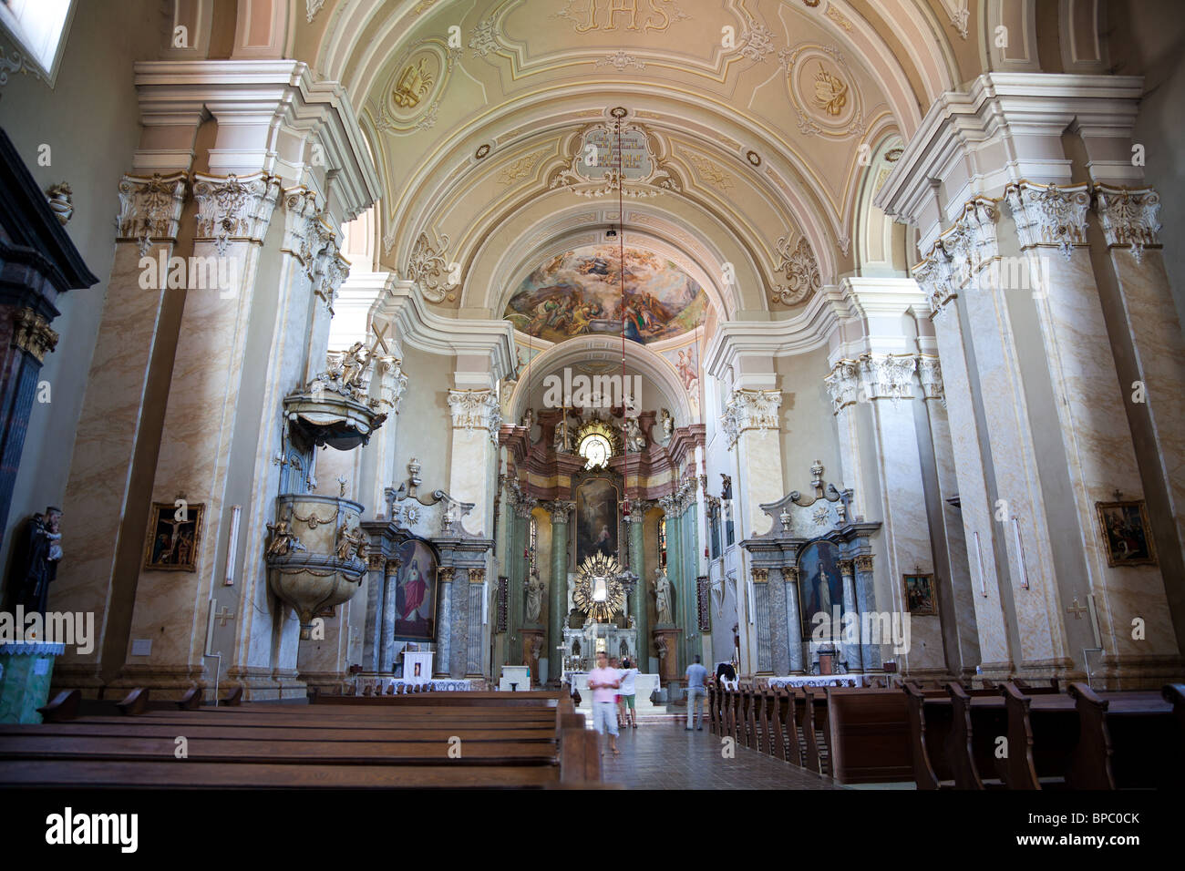 Maria Radna Franciscan Monastery High Resolution Stock Photography and ...
