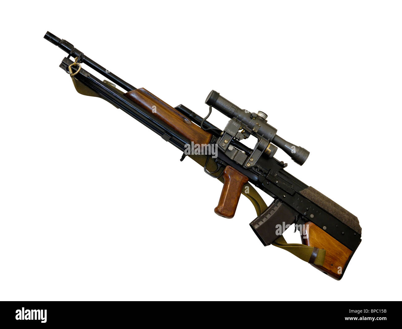 Russian hunting carbine Wolf bullpup system and telescopic sight ...