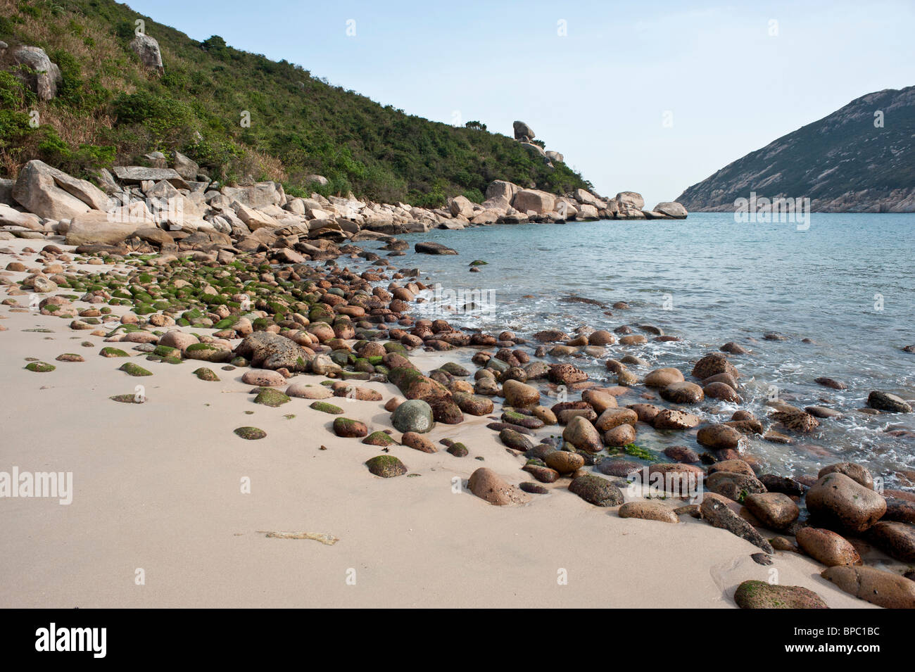 Hong Kong, Sham Wan, turtle beach on South Lamma. Empty Stock Photo - Alamy