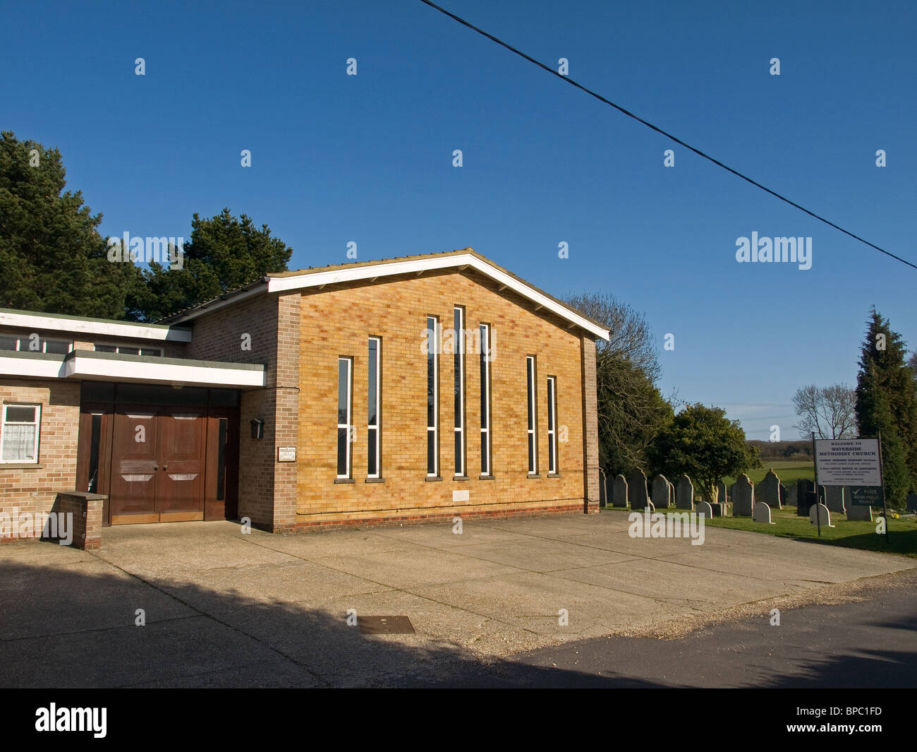 Waterside Methodist Church Fawley Hampshire England UK Stock Photo - Alamy