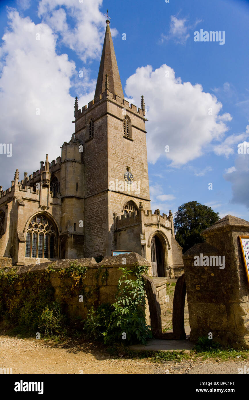 The Church of St Cyriac Stock Photo - Alamy