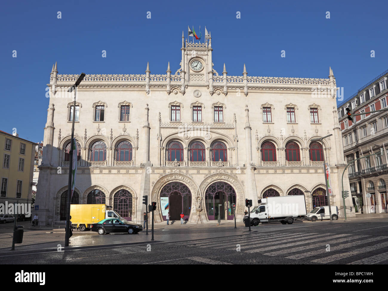 Entrance to rossio station hi-res stock photography and images - Alamy