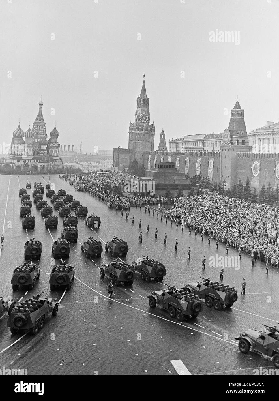 May Day Parade Moscow Black and White Stock Photos & Images - Alamy