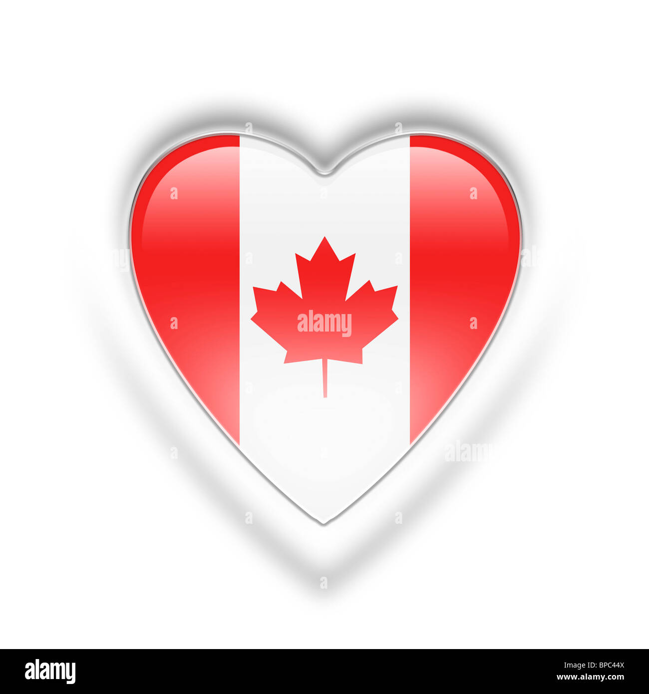 Canada flag Cut Out Stock Images & Pictures - Alamy