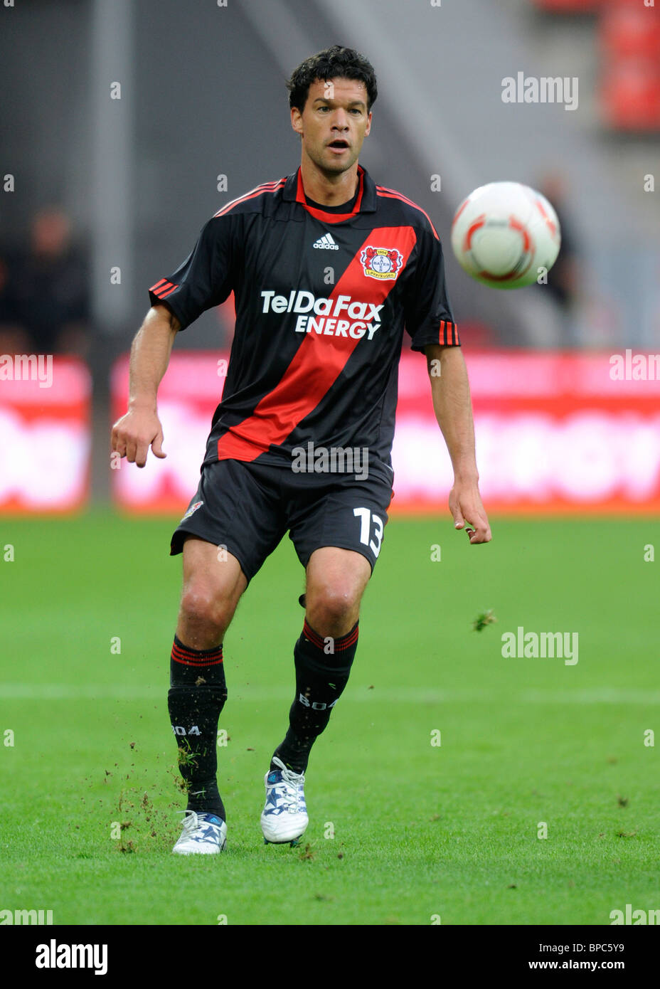 Michael Ballack, Bayer Leverkusen, german Bundesliga Stock Photo - Alamy
