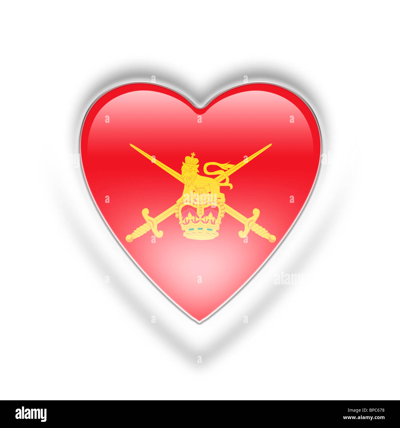 British Army flag Stock Photo - Alamy