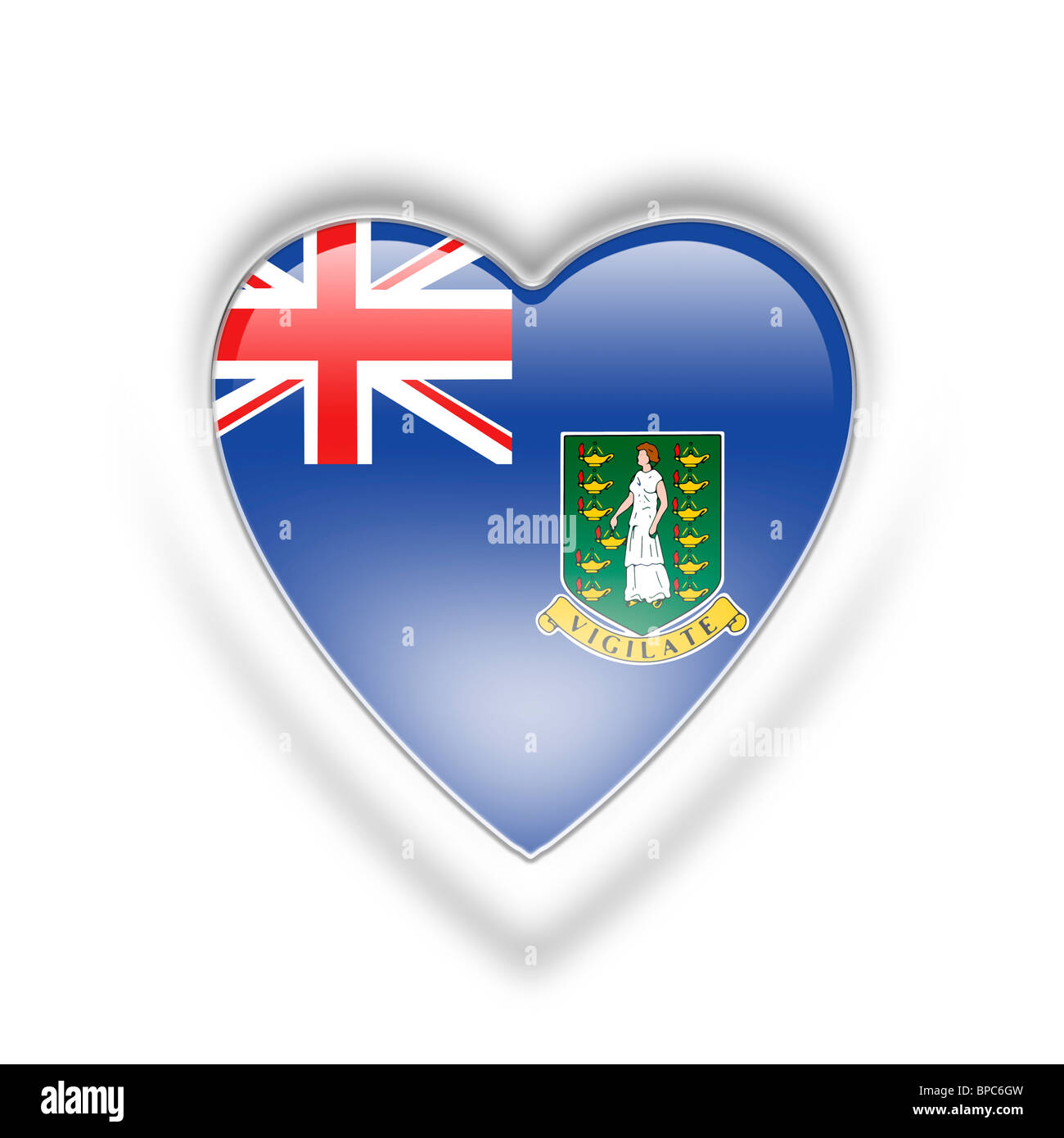 British virgin islands flag hi-res stock photography and images - Alamy