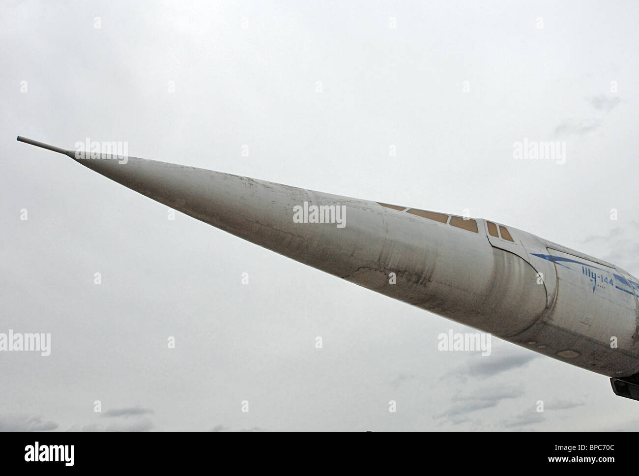 Tupolev Tu 144 Supersonic Aircraft High Resolution Stock Photography ...