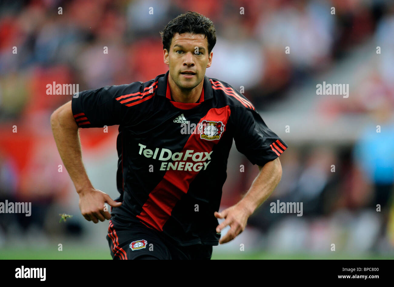Michael Ballack, Bayer Leverkusen, german Bundesliga Stock Photo - Alamy